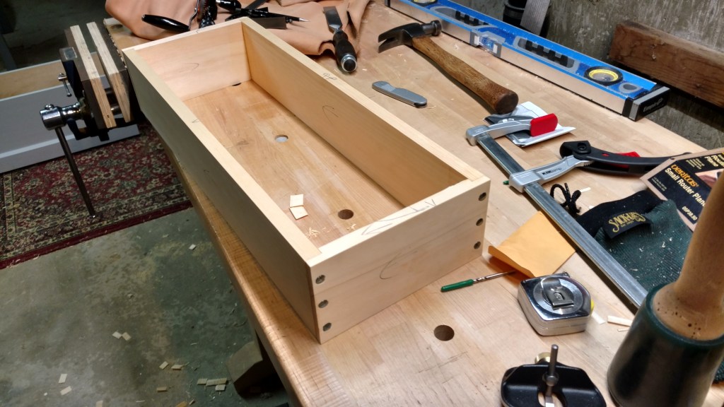 Basic Project: Rabbeted/Nailed Box | The Apartment Woodworker